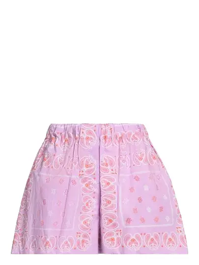 Maje Cotton Shorts - Purple