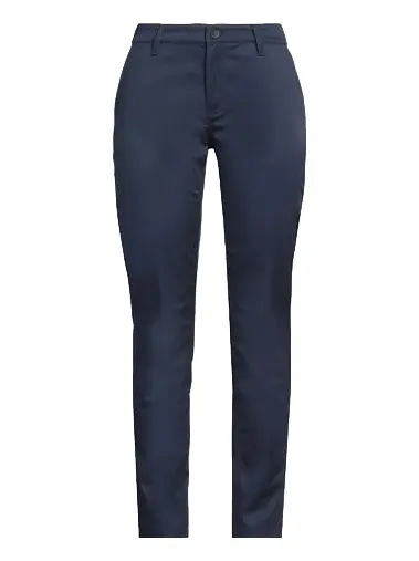 EA7 Tapered Cotton-blend Pants - Blue
