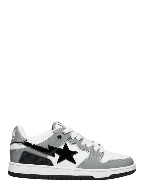 BAPE A Bathing Ape Sk8 Sta #2 Sneakers - Black