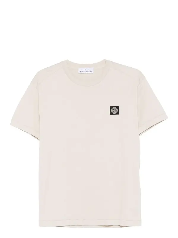 Stone Island Lightweight-jersey T-shirt - Neutrals