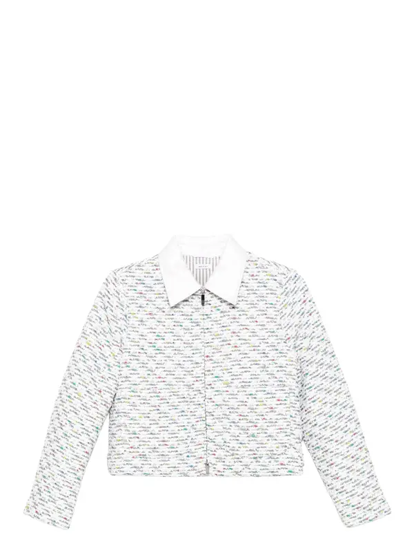 Thom Browne Patch Pocket Golf Jacket - Grey