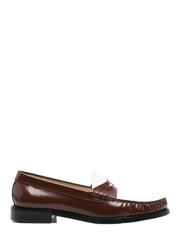 STUART WEITZMAN Lottie Loafers - Brown