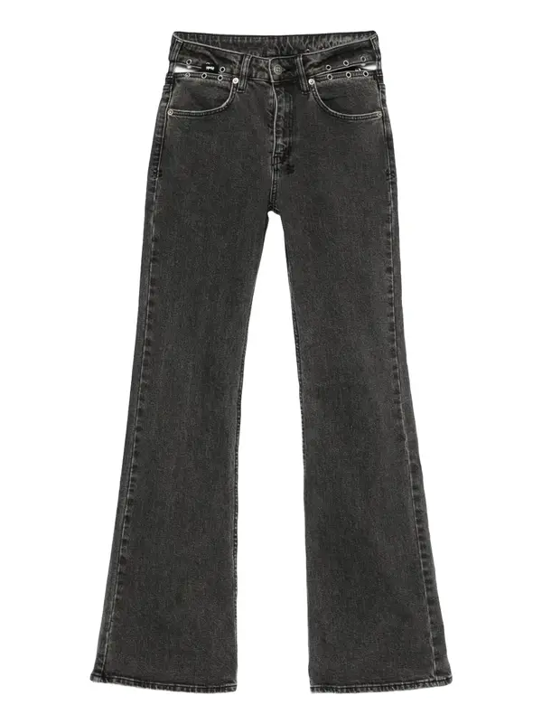 Ksubi Soho Pierced Shadow Jeans - Black