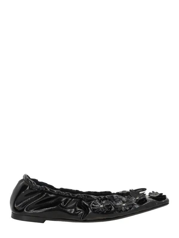 Cecilie Bahnsen Orbella Ballet Flats - Black