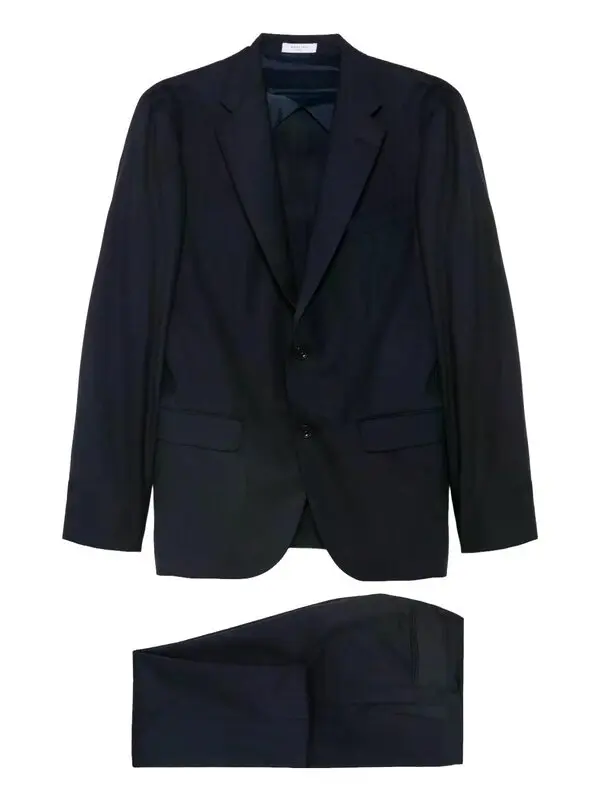 Boglioli Virgin Wool Suit - Blue
