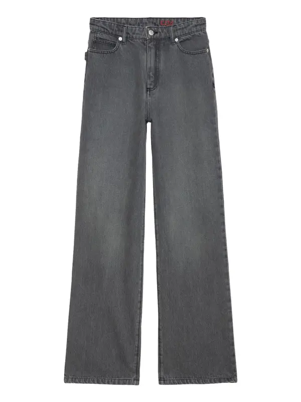 Zadig&Voltaire Elio Straight-leg Jeans - Grey