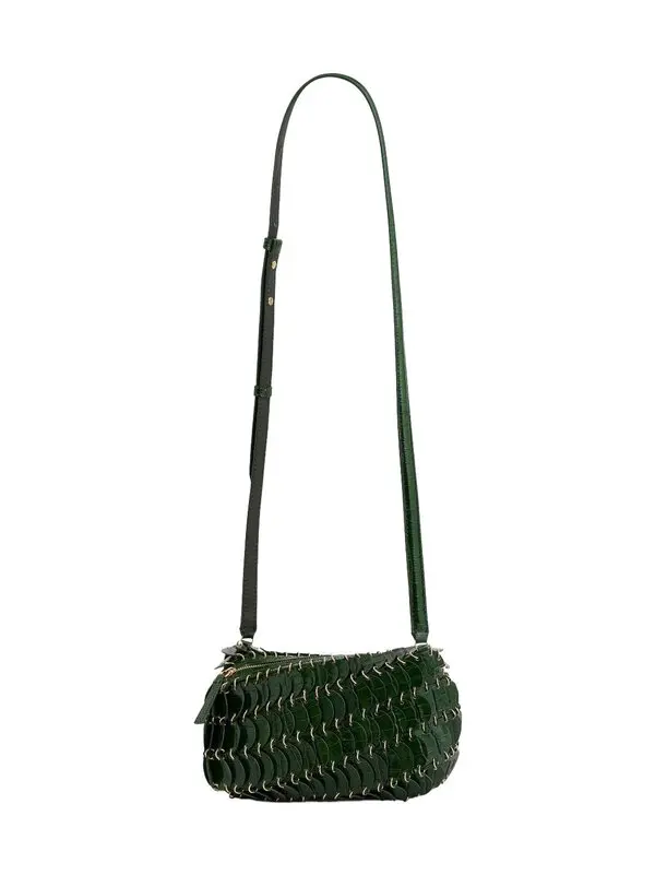 Rabanne Paco Cross Body Bag - Green