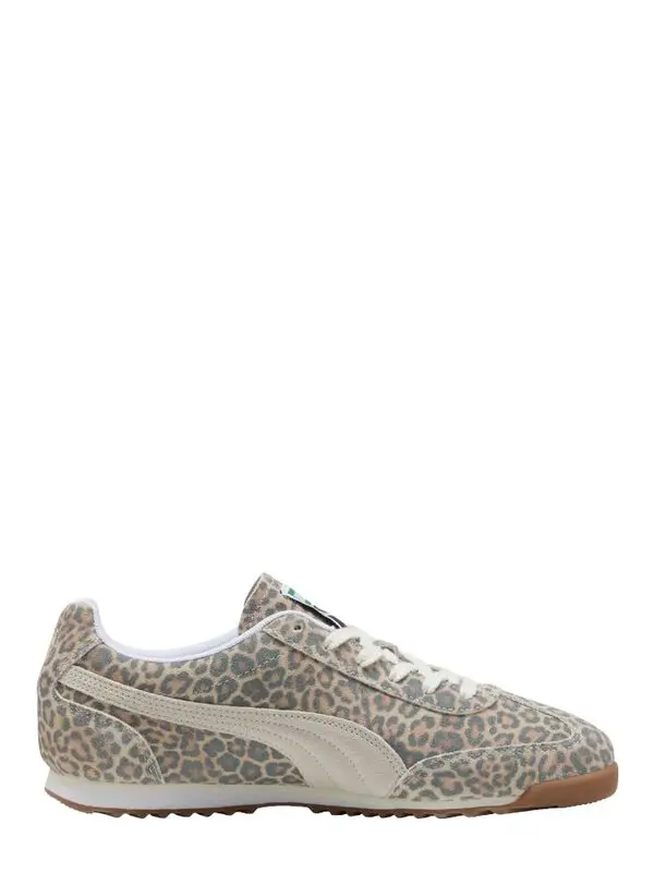 PUMA Arizona Leopard Print Sneakers - Vapor Gray-vapor Gray