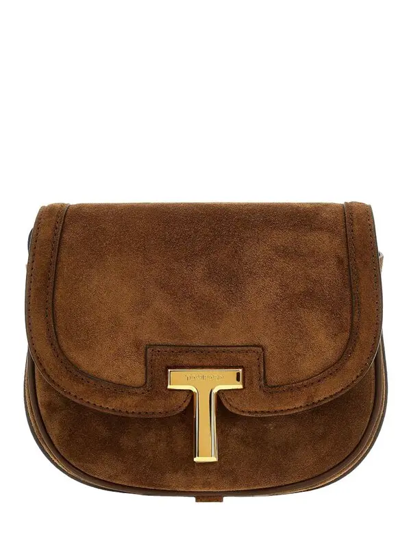 TOM FORD Wallis Cross Body Bag - Brown