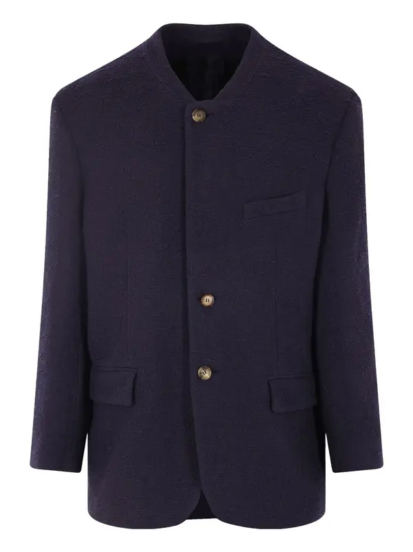 MAGLIANO Acid Single-breasted Jacket - Blue