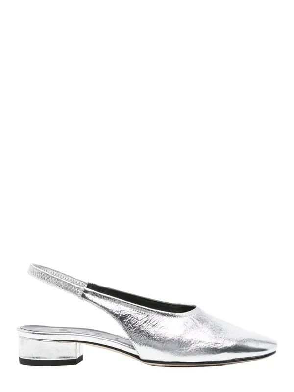 AeydĒ Dua Ballet Flats - Silver
