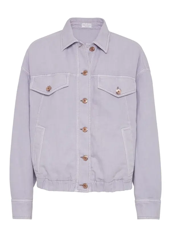 Brunello Cucinelli Monili Jacket - Purple