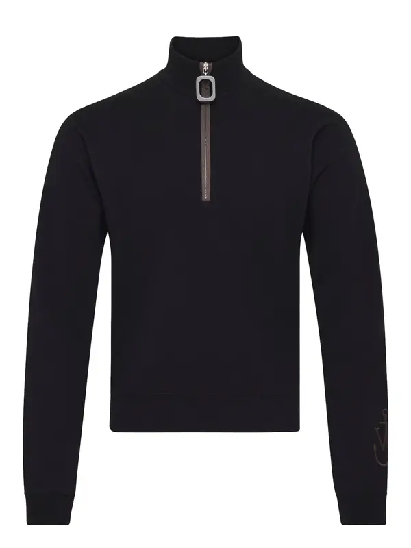 JW Anderson Cotton Sweater - Black