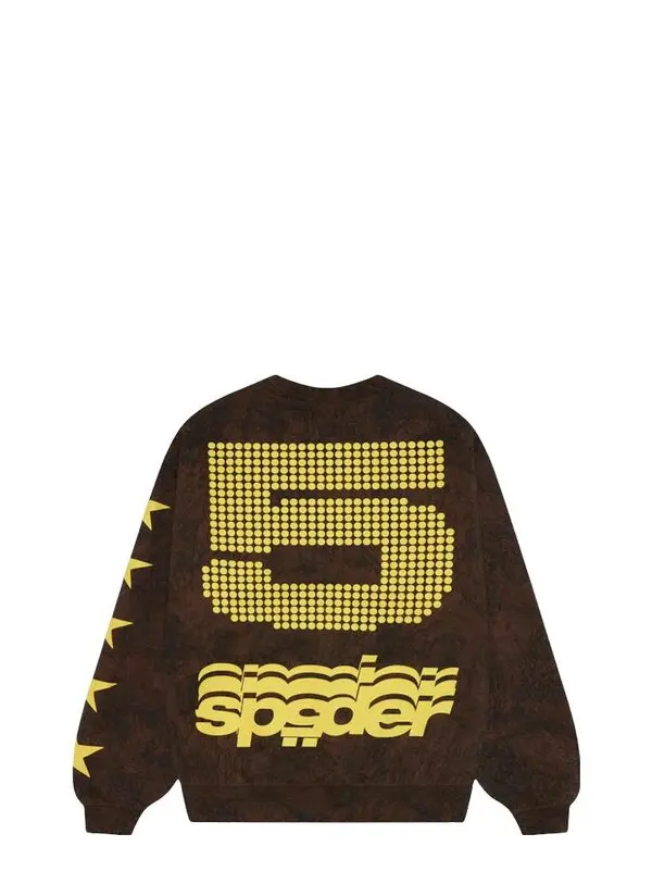 SP5DER Crewneck Sweatshirt - Brown