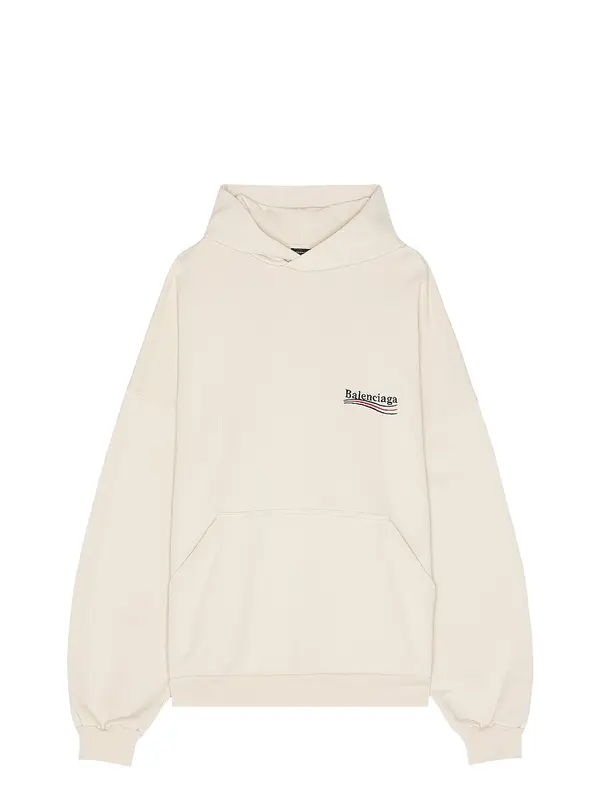 Balenciaga Large Fit Hoodie - Tan