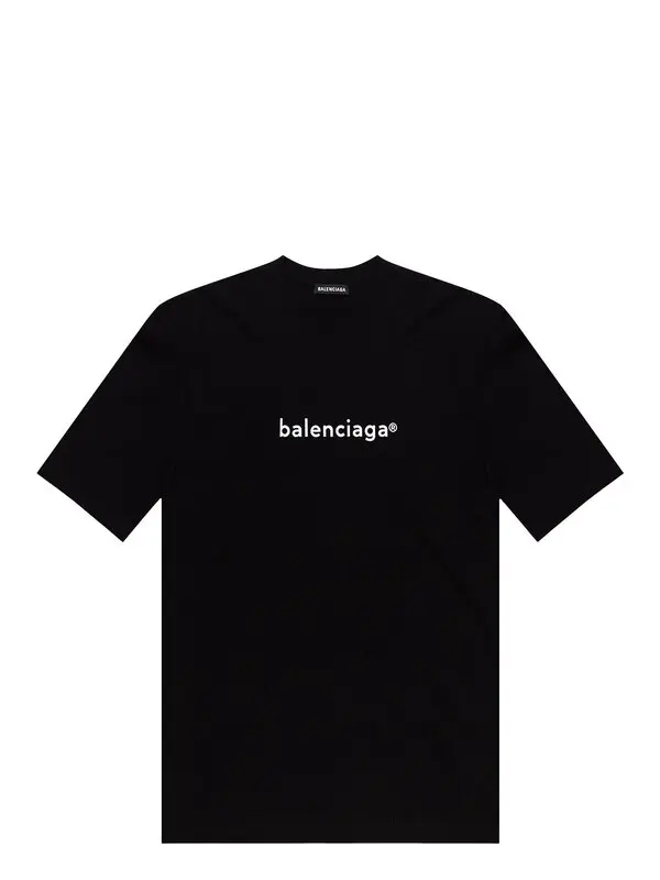 Balenciaga New Copyright T-shirt /white - Black