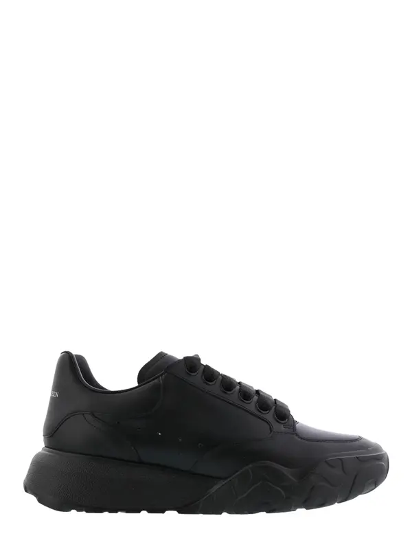 Alexander McQueen Oversized Court Trainer - Black