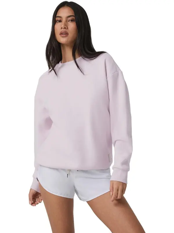 Vuori Restore Oversized Crewneck T-shirt 2.0 - Lilac Breeze