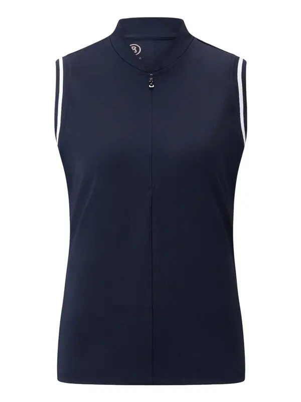 Bogner Evi Sleeveless Polo Shirt - Navy Blue