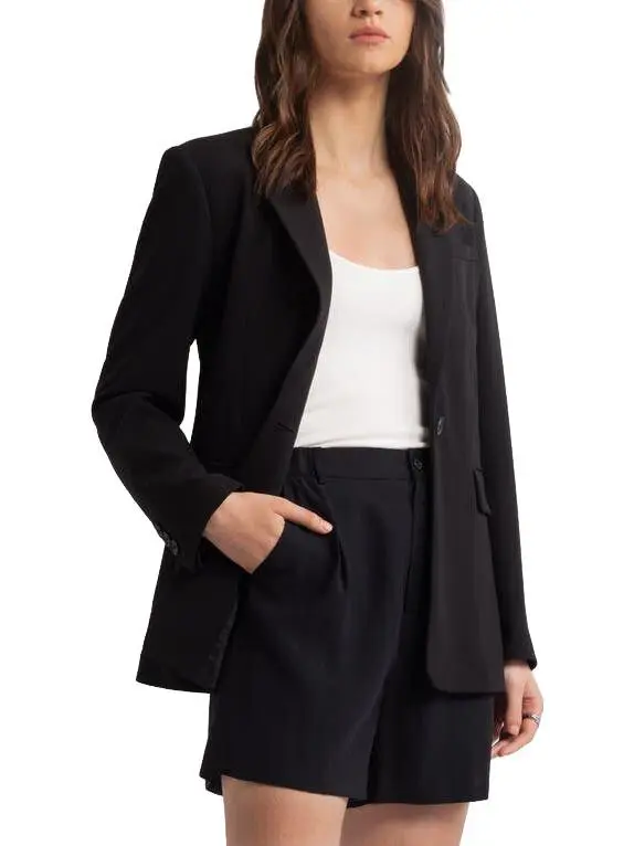 Nordstrom Ingrid Classic Fit Blazer - Black
