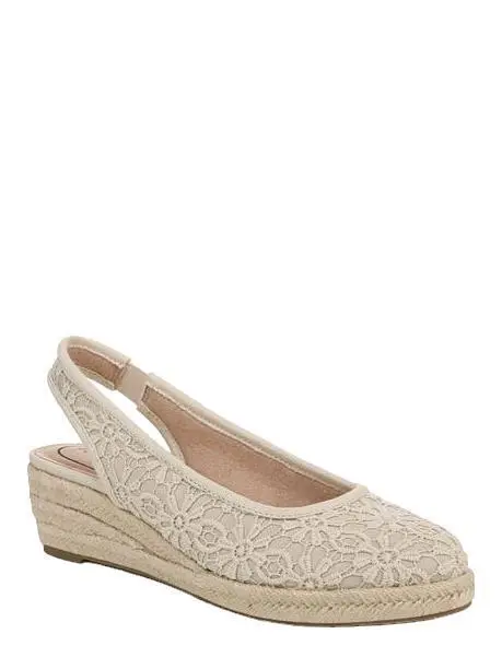 LIFESTRIDE Kayden Slingback Pumps - Natural