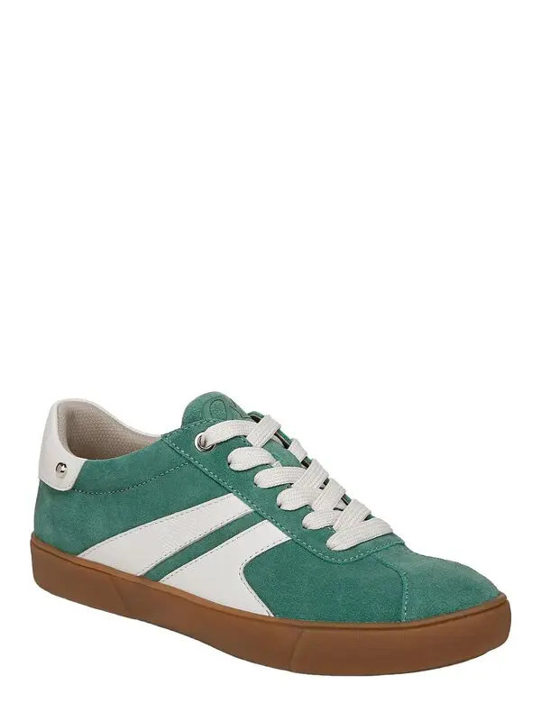 Naturalizer Medina Lace Up Sneakers - Lillypad Green/ Warm White
