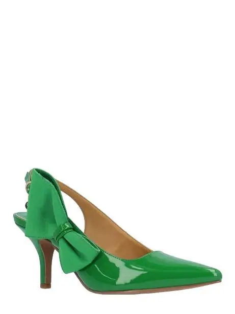 J. Reneé Rowin Slingback Pumps - Green