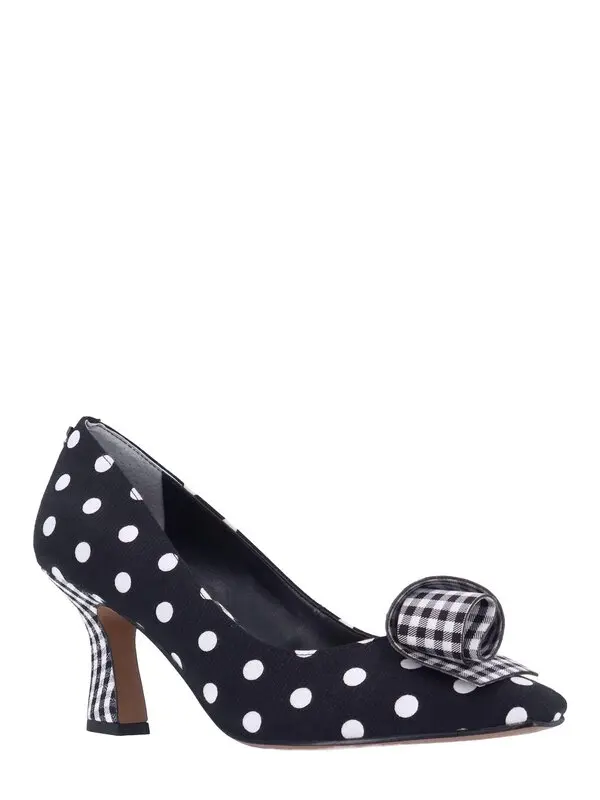 J. Reneé Karali Pump - Black/white