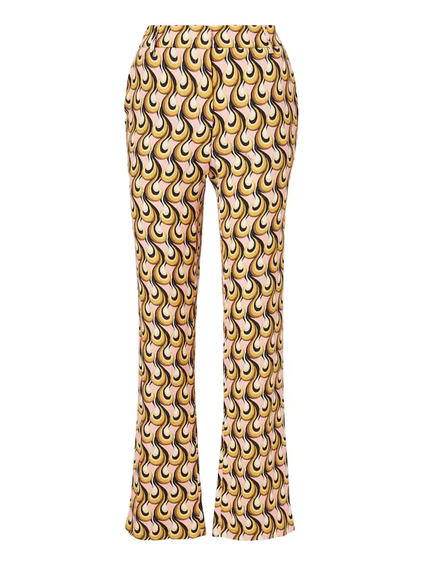 La DoubleJ 24/7 Straight Leg Trousers - Multicoloured