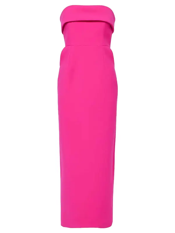 THE NEW ARRIVALS ILKYAZ OZEL Bustier Gown - Pink