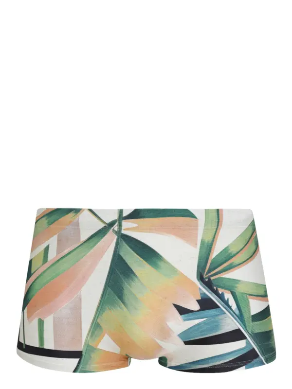 LYGIA & NANNY Printed Swimming Trunks - Green