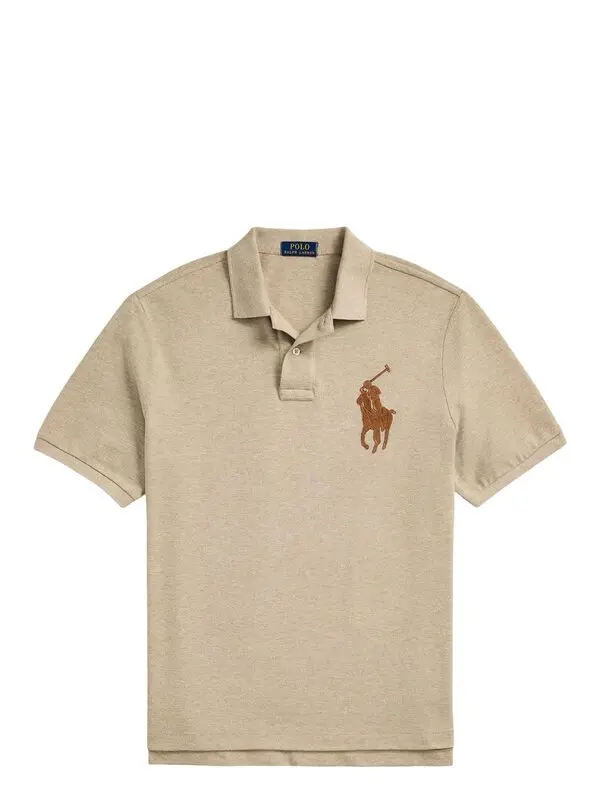 Polo Ralph Lauren Polo Pony-appliqué Polo Shirt - Brown