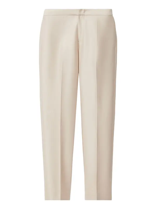 Fabiana Filippi Mikado Trousers - Neutrals