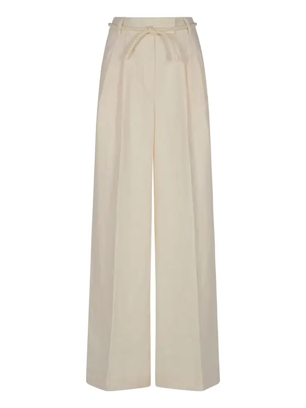 Zimmermann Crush Trousers - Neutrals