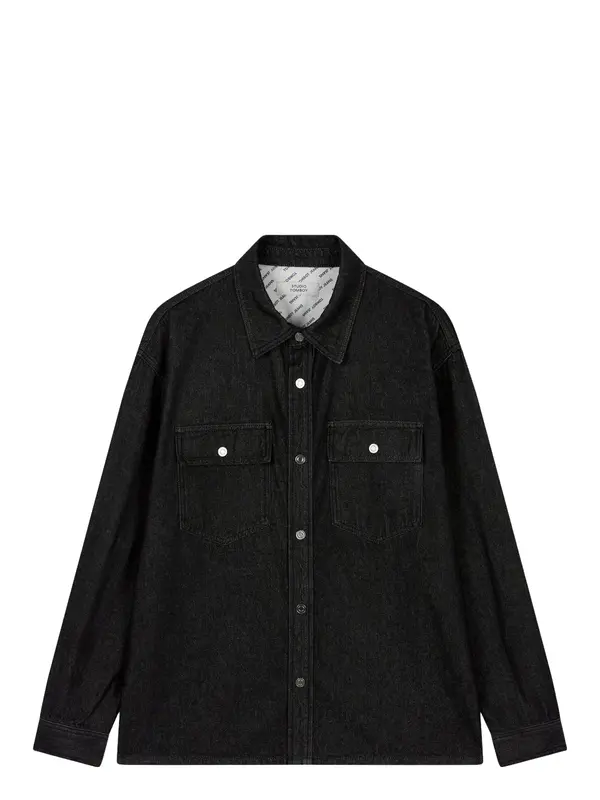STUDIO TOMBOY Denim Shirt - Black