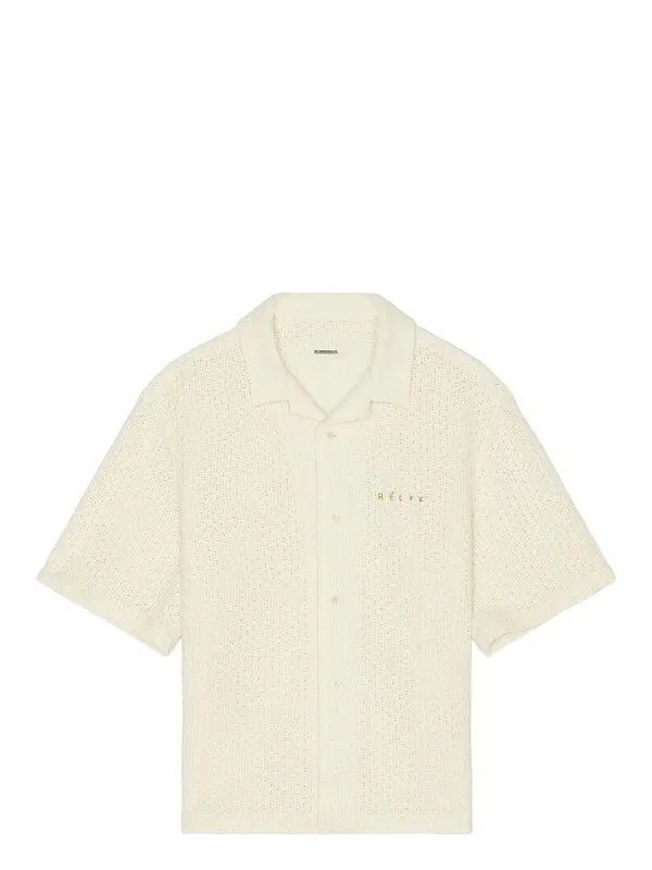 RÉLYK Brax Shirt In White - Ivory