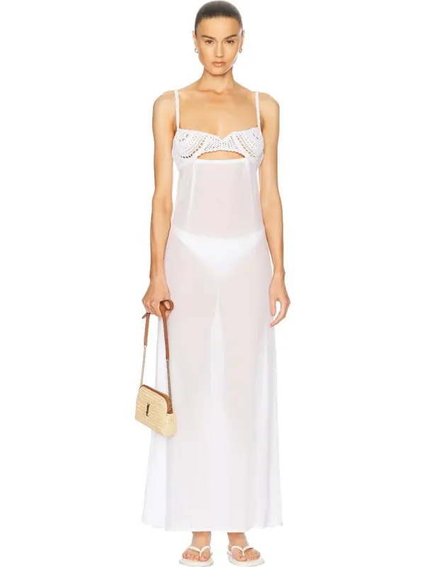Akoia Swim Luna Dress - White