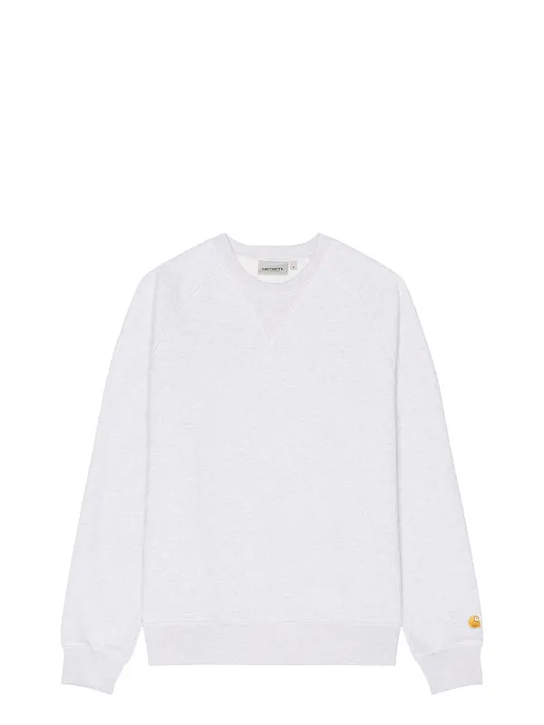 Carhartt Work In Progress Chase Sweatshirt - Ash Heather & Gold