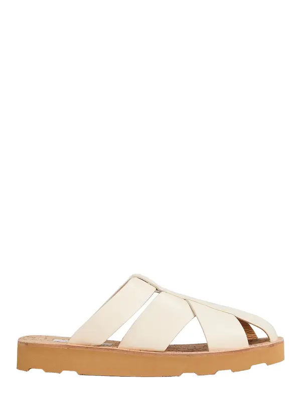 Gabriela Hearst Phaon Leather Sandals - Off-white