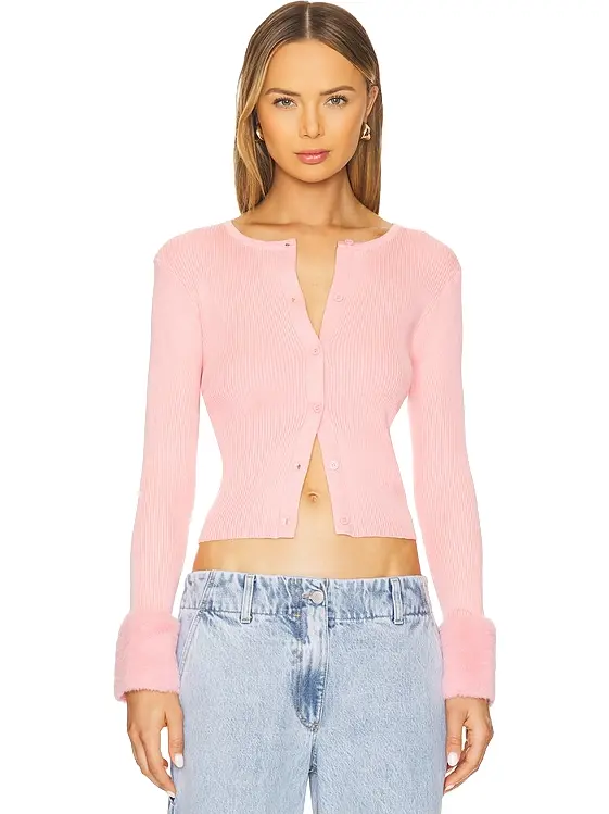 MILKWHITE Button Up Top - Pink