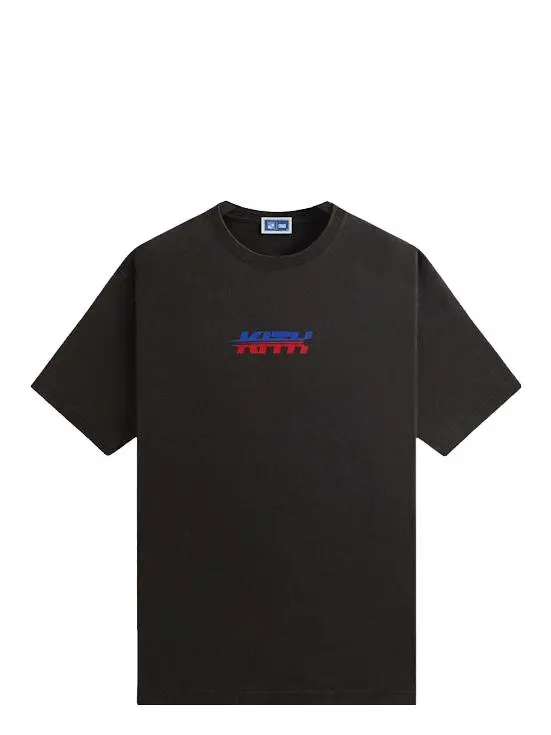 Kith X New York Rangers Hat Trick Vintage Tee Shirt - Black