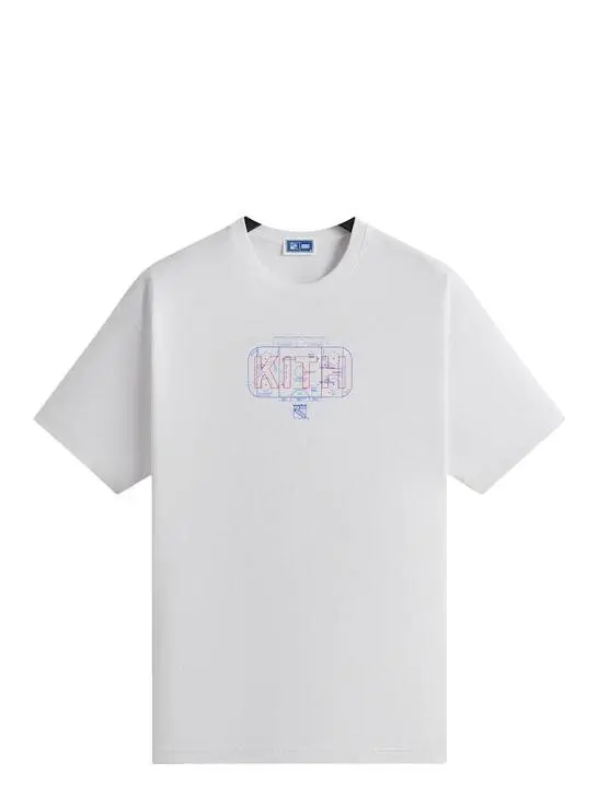 Kith X New York Rangers Rink Vintage Tee Shirt - White