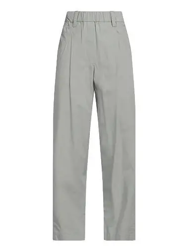 Brunello Cucinelli Tapered Poplin Pants - Grey