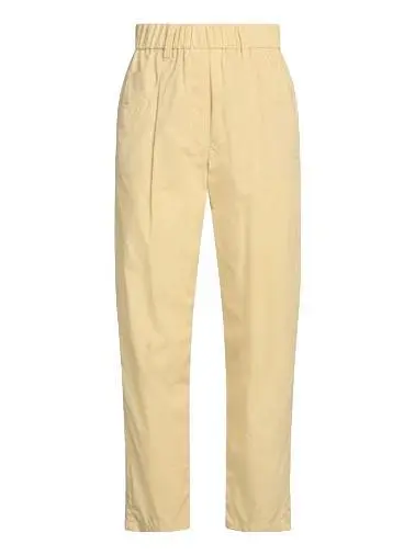 Brunello Cucinelli Tapered Poplin Pants - Yellow
