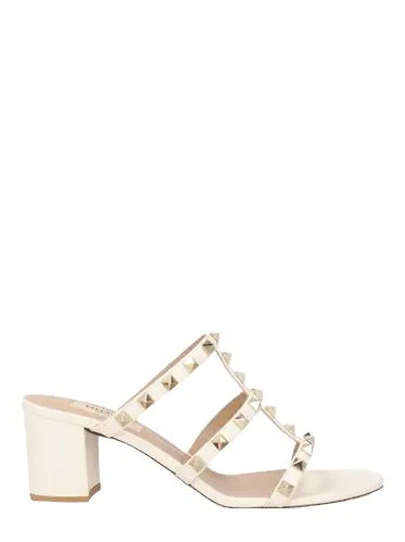 Valentino Garavani Leather Sandals - White