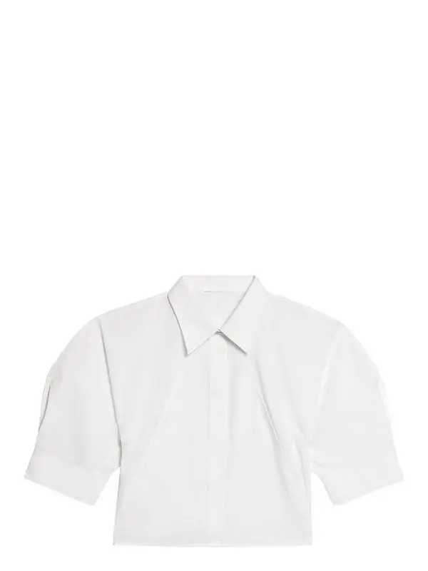 Helmut Lang Articulated Poplin Shirt - White