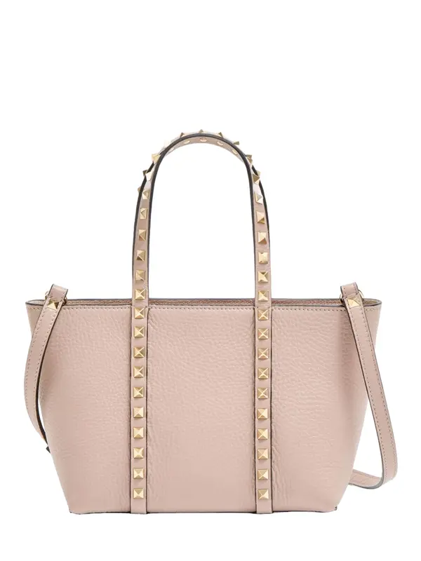 Valentino Garavani Rockstud Small Tote - Pink