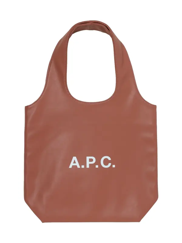 A.p.c. Small Ninon Tote - Brown