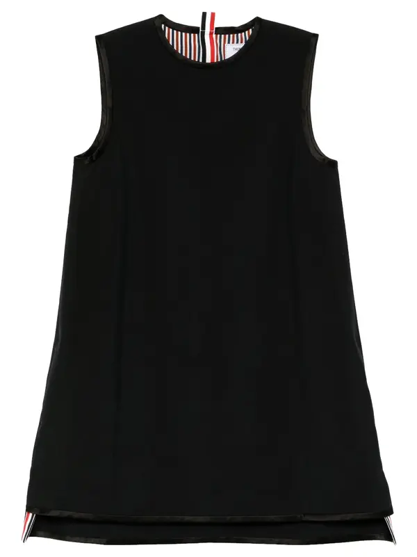 Thom Browne A-line Shift Dress - Black
