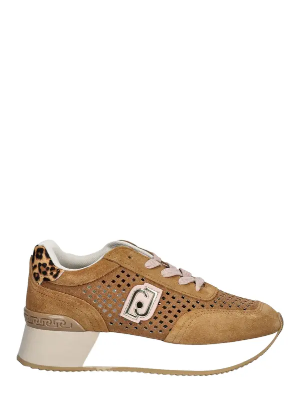 Liu Jo Perforated Platform Sneakers - Brown
